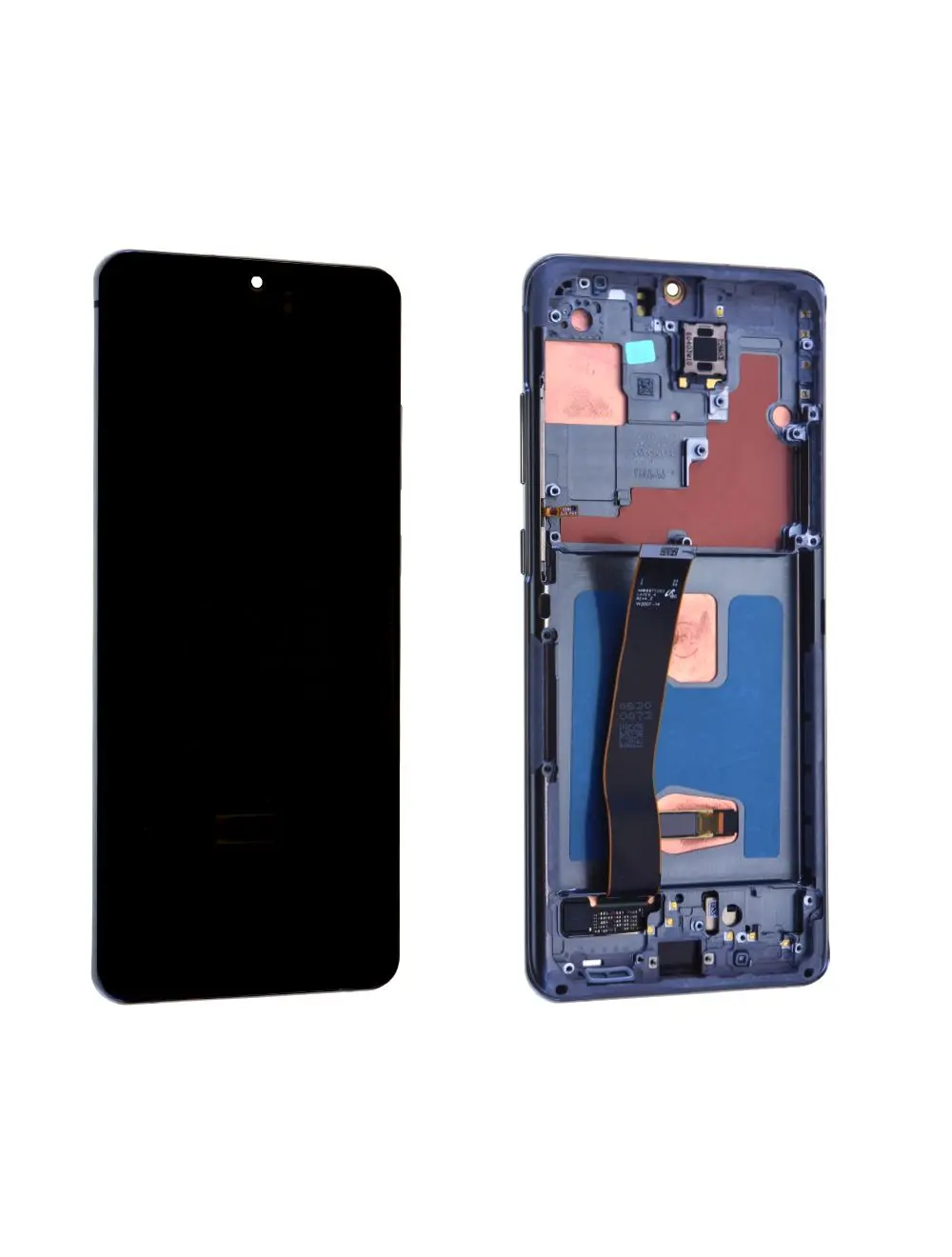 Écran Samsung Galaxy S20 Ultra 4G (G988F) / 5G (G988B) Gris + Châssis ...