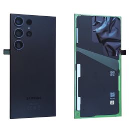 Vitre Arrière Samsung Galaxy S23 Ultra (S918B) Noir GH82-30400A Origine ...